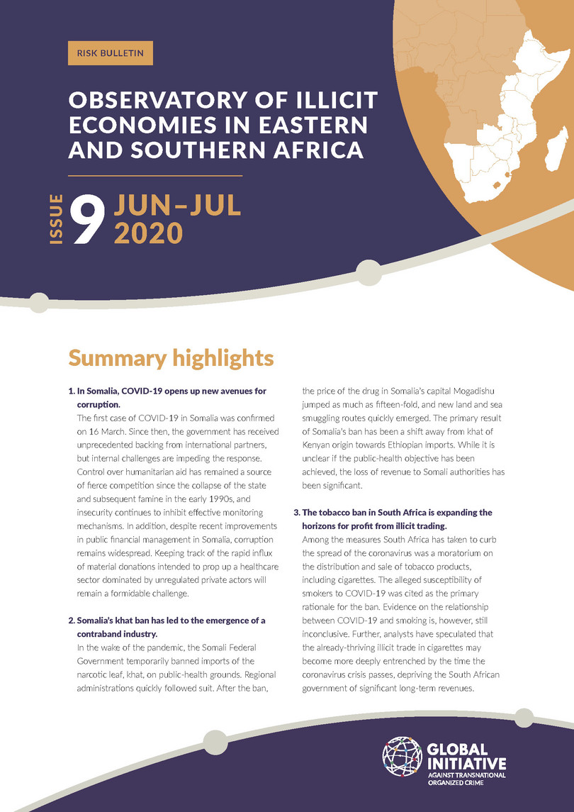 Summary | Risk Bulletin #9 – June–July 2020