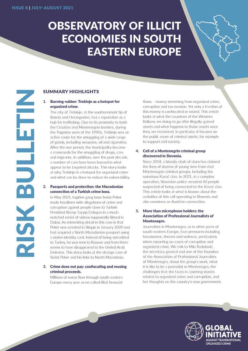 Summary | Risk Bulletin #8 – July–August 2021